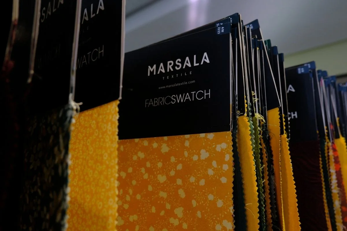Woven Fabric Types - Marsala